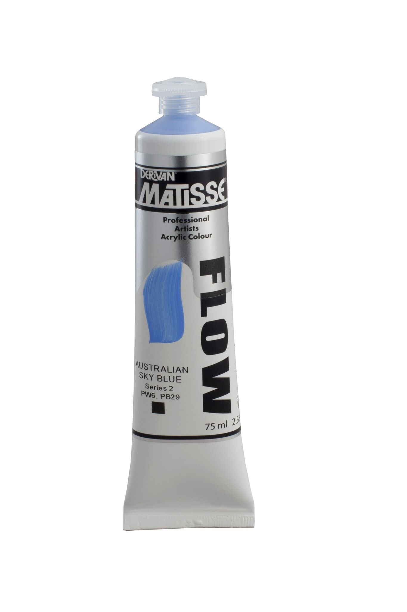 Matisse Flow 75ml Series 2 Australian Sky Blue – theartshop.com.au
