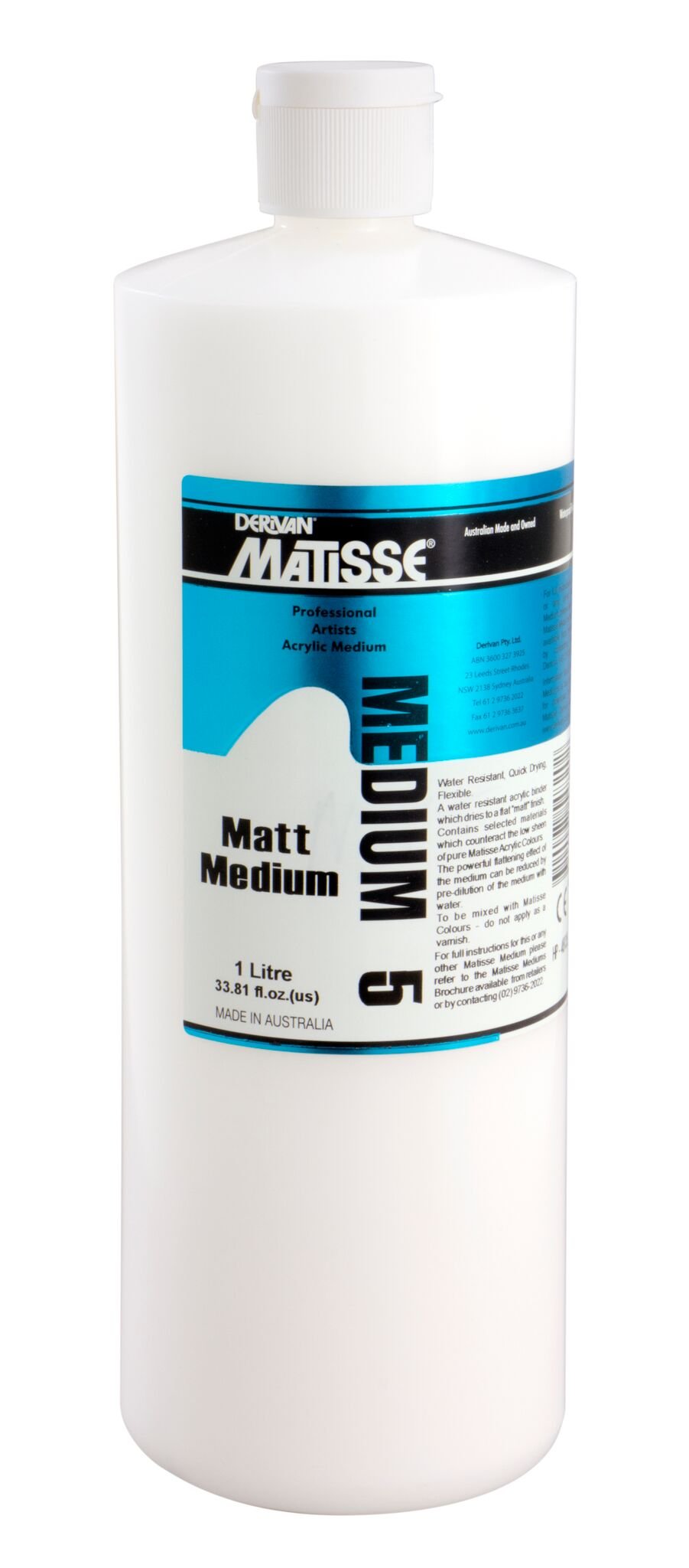 Matt Medium 1 Litre – theartshop.com.au