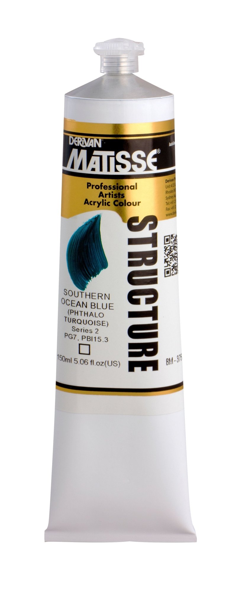 Matisse Structure 150ml Series 2 Southern Ocean Blue – theartshop.com.au