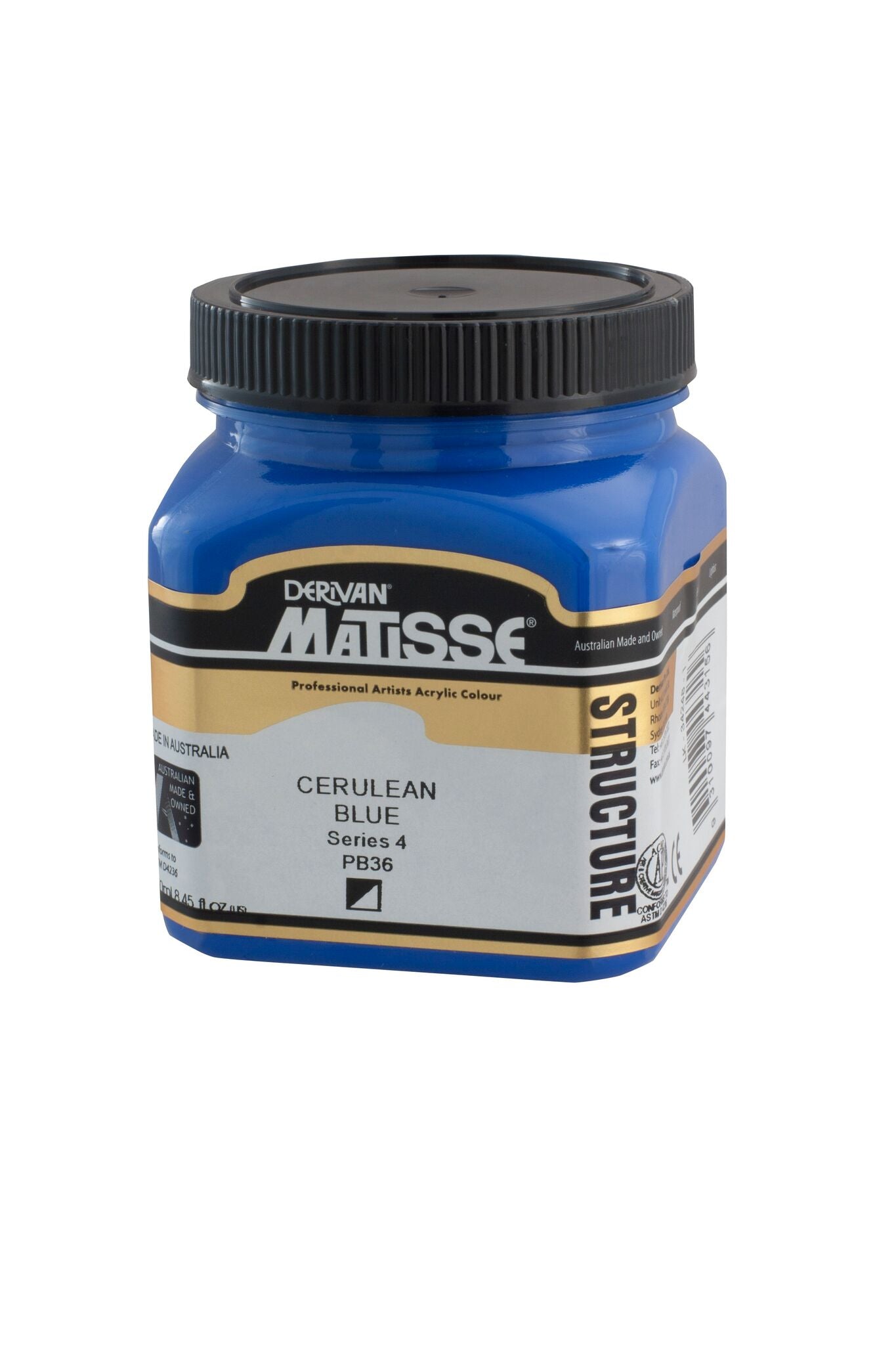 Matisse Structure 250ml Series 4 Cerulean Blue – theartshop.com.au