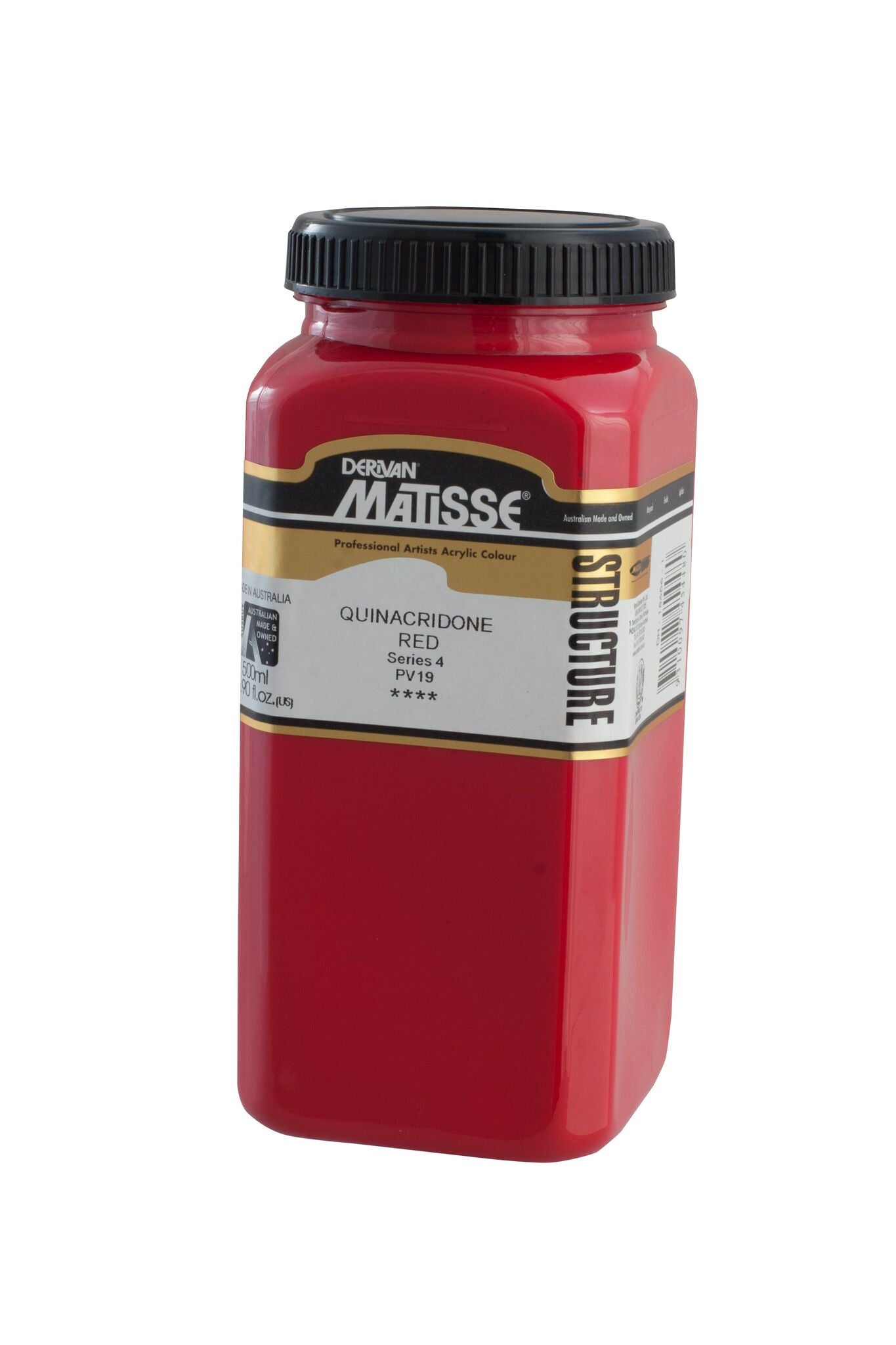 Matisse Structure 500ml Series 4 Quinacridone Red – theartshop.com.au
