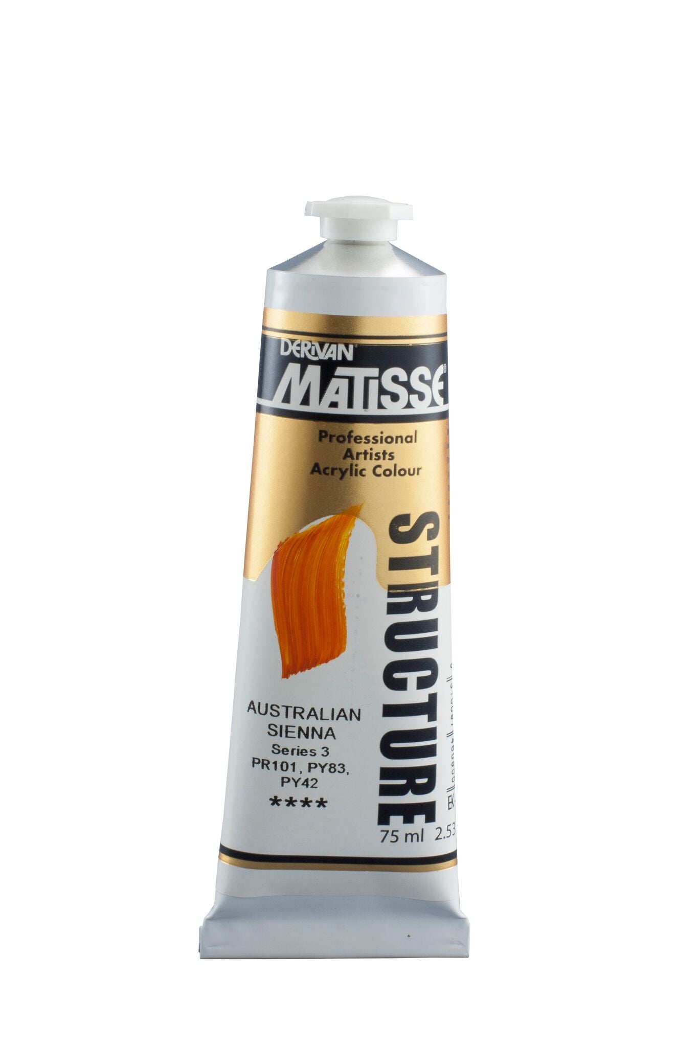 Matisse Structure 75ml Series 3 Australian Sienna – theartshop.com.au