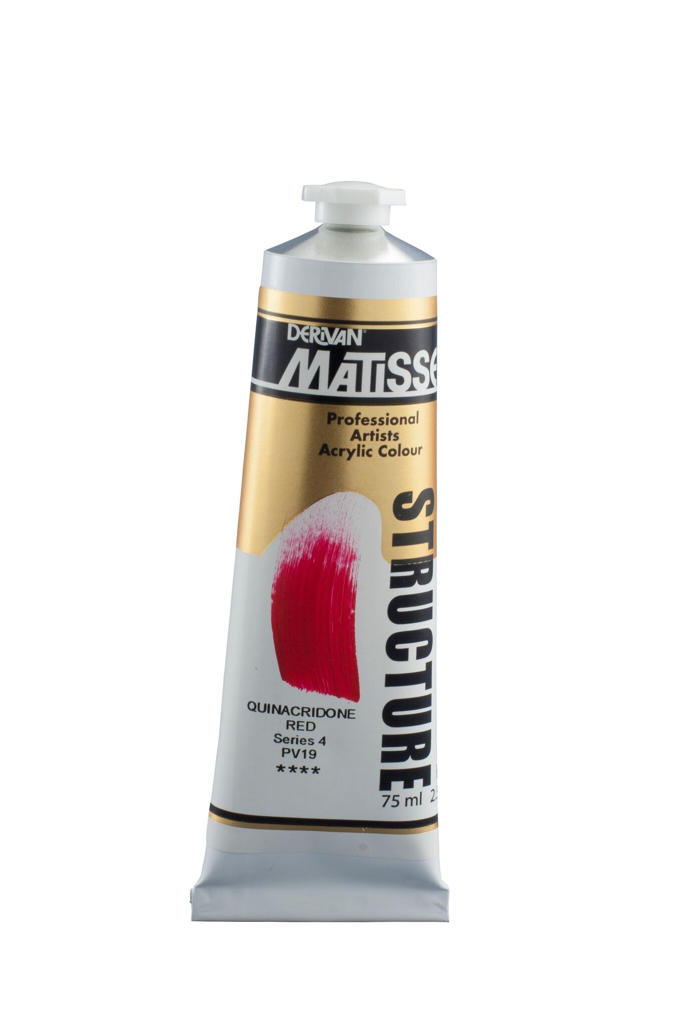 Matisse Structure 75ml Series 4 Quinacridone Red – theartshop.com.au