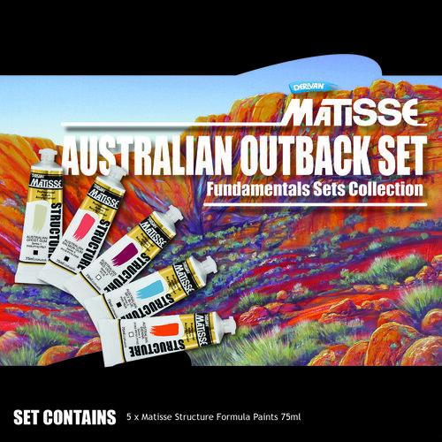 Matisse Structure Australian Outback Set 5 x 75ml – theartshop.com.au