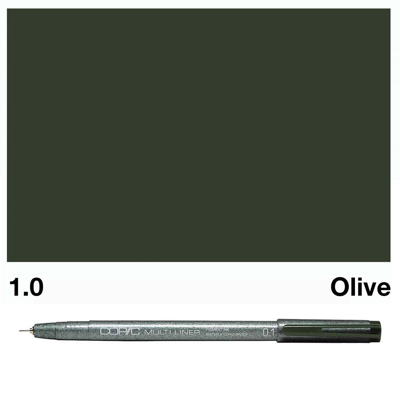 Olive Copic Multi Liners 0.1mm – theartshop.com.au