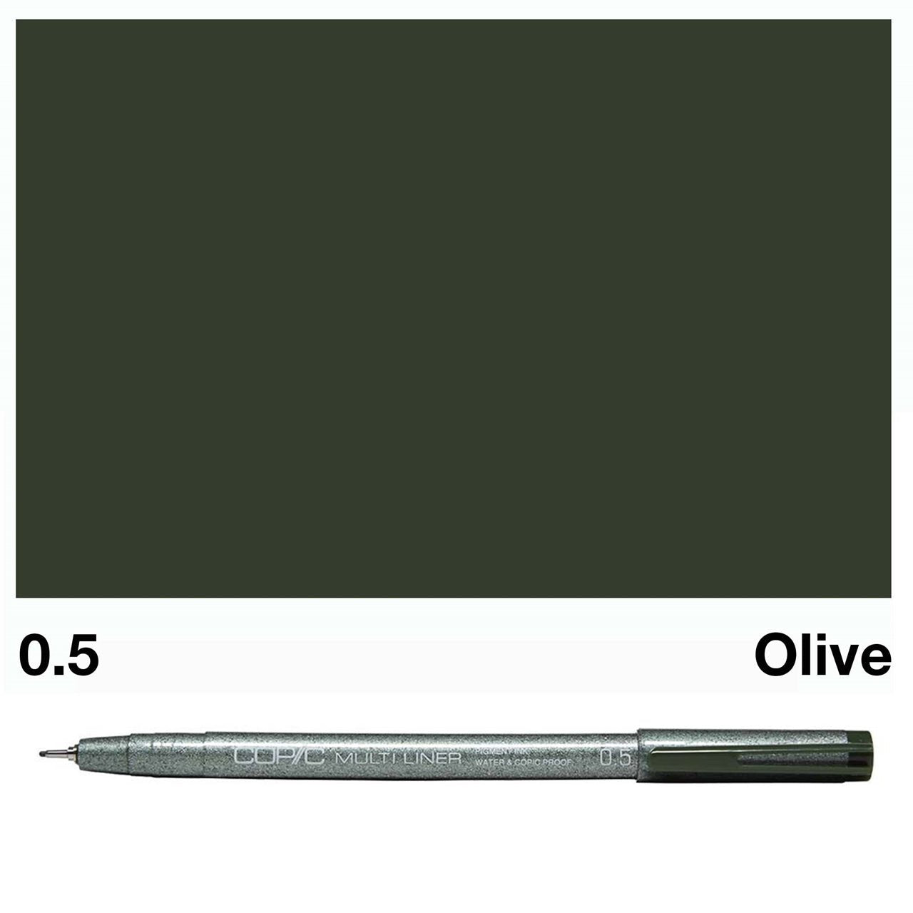 Olive Copic Multi Liners 0.5mm – theartshop.com.au