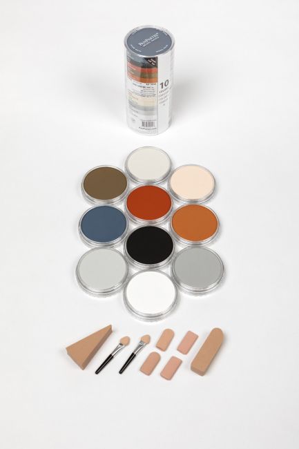 Pan Pastel Set 10 Drawing – theartshop.com.au