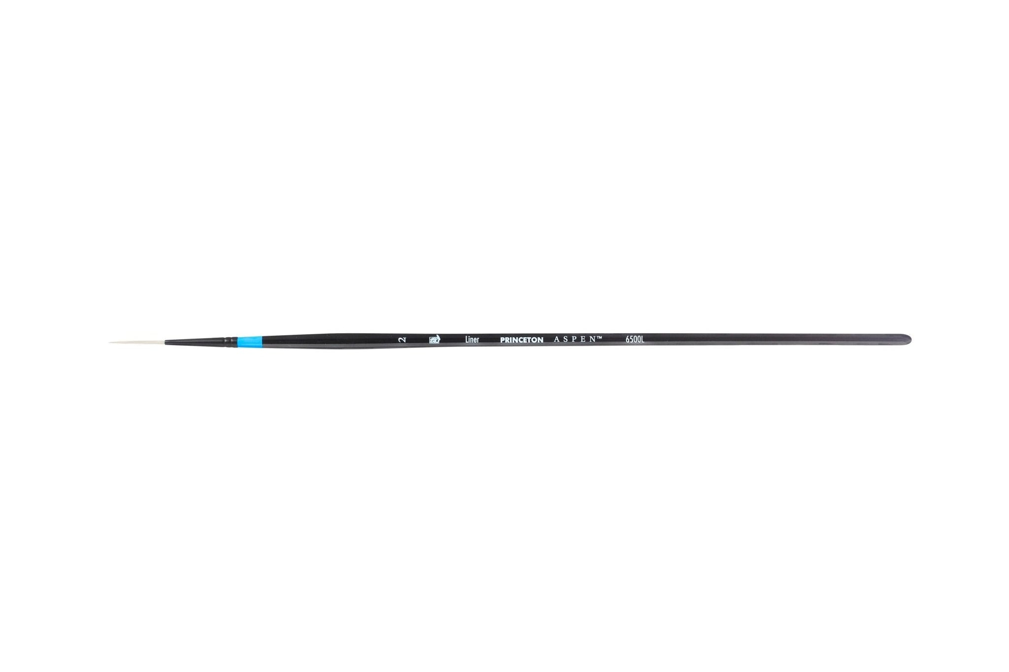 Princeton Aspen Synthetic Long Handle Liner Size 2 – theartshop.com.au