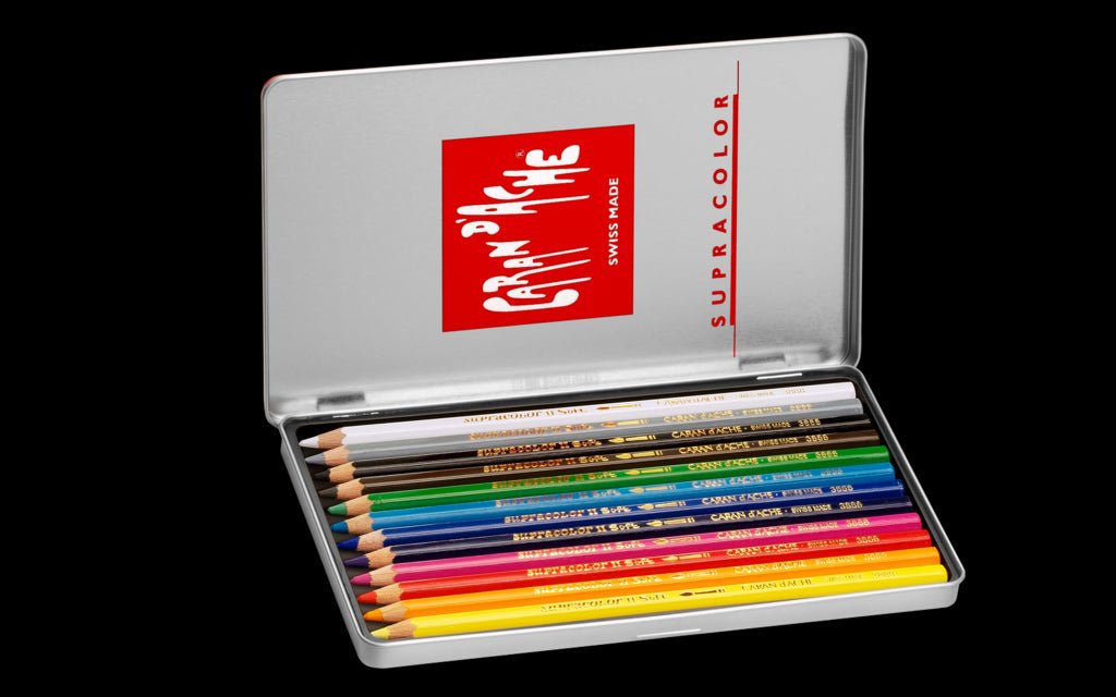Supracolour Tin 12 Assorted Colours – theartshop.com.au