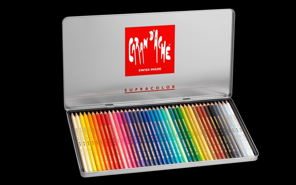 Supracolour Tin 40 Assorted Colours – theartshop.com.au