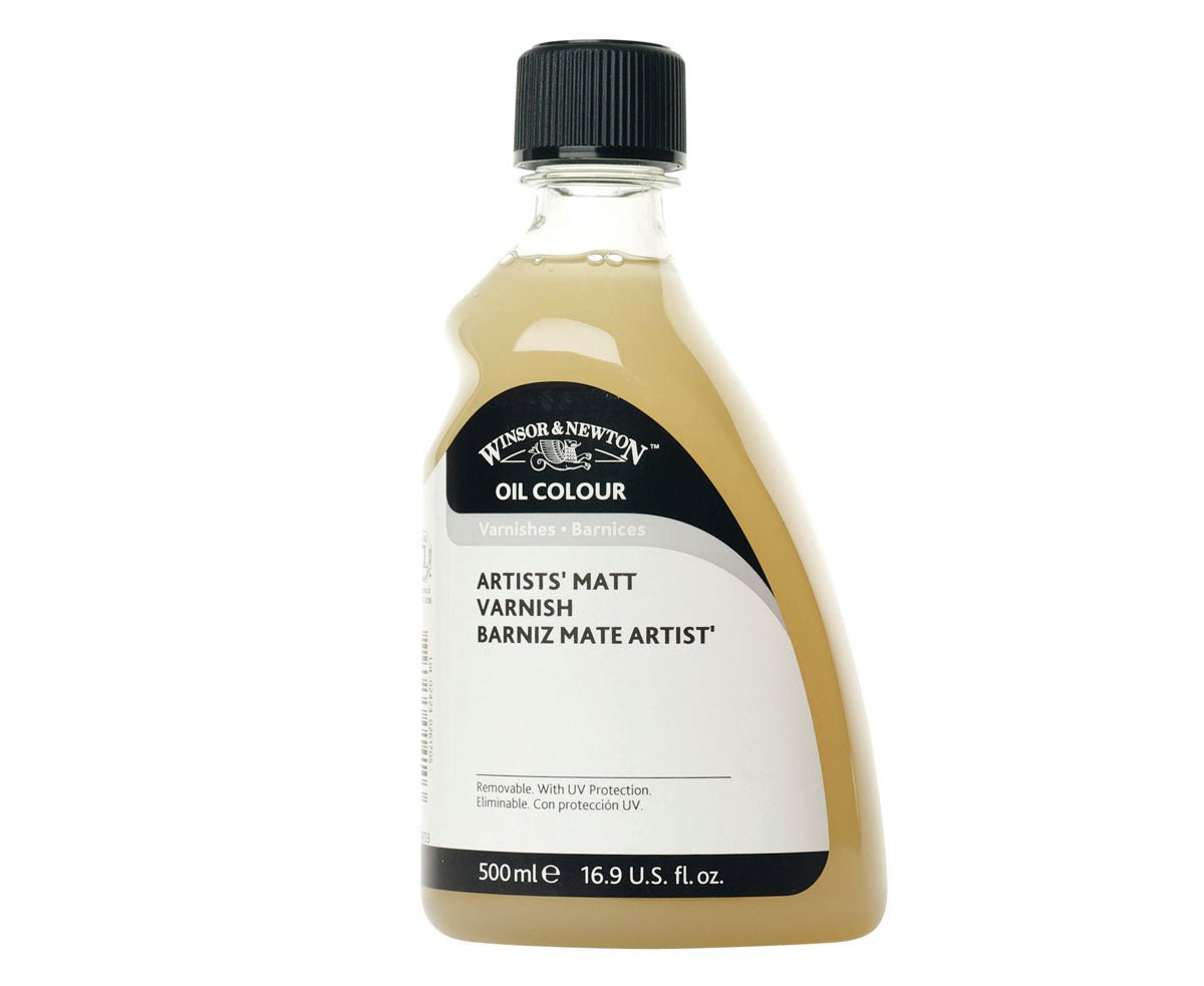 Winsor & Newton Artists' Matt Varnish 500ml – theartshop.com.au